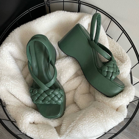 Anthropologie | Shoes | Anthropologie Vicenza Braided Platform Sandals ...